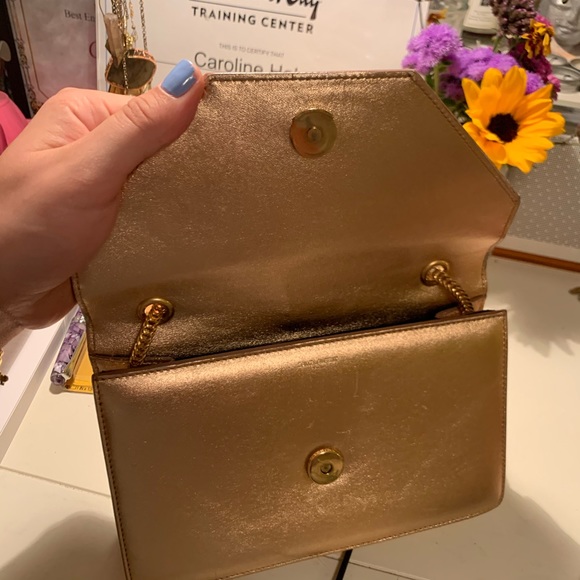 Yves Saint Laurent | Bags | Ysl Mini Betty Rose Gold Bag | Poshmark